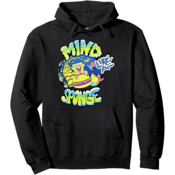 Shirts | Spongebob Squarepants Psychedelic Sponge Pullover Hoodie ...